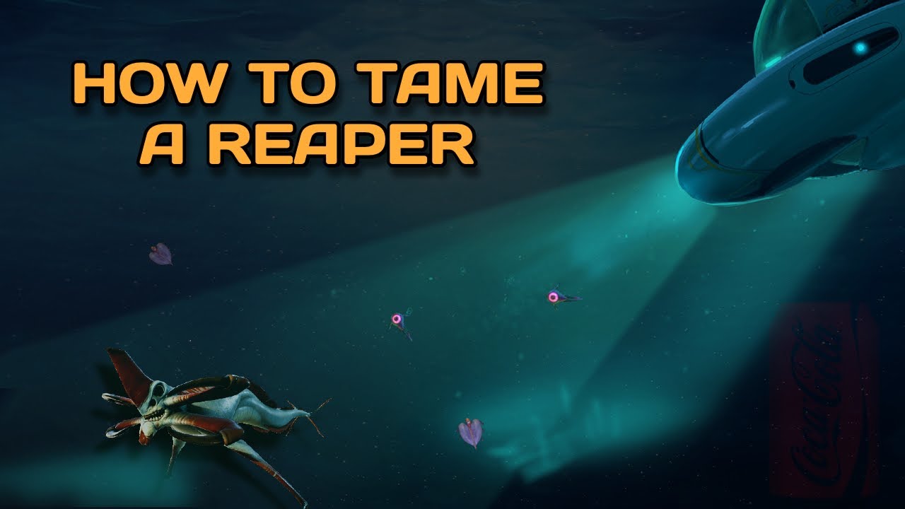 How To TAME A REAPER LEVIATHAN In Subnautica - YouTube
