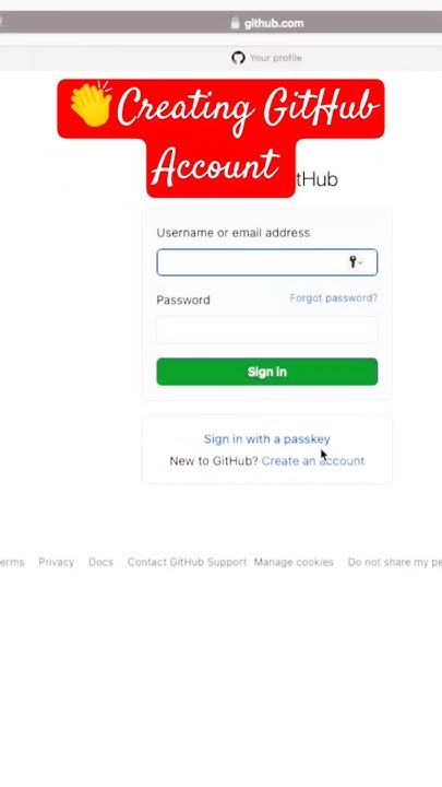 👏 How to create a GitHub account| GitHub tutorial for DevOps part -7 #github #git #dsoc3 - YouTube