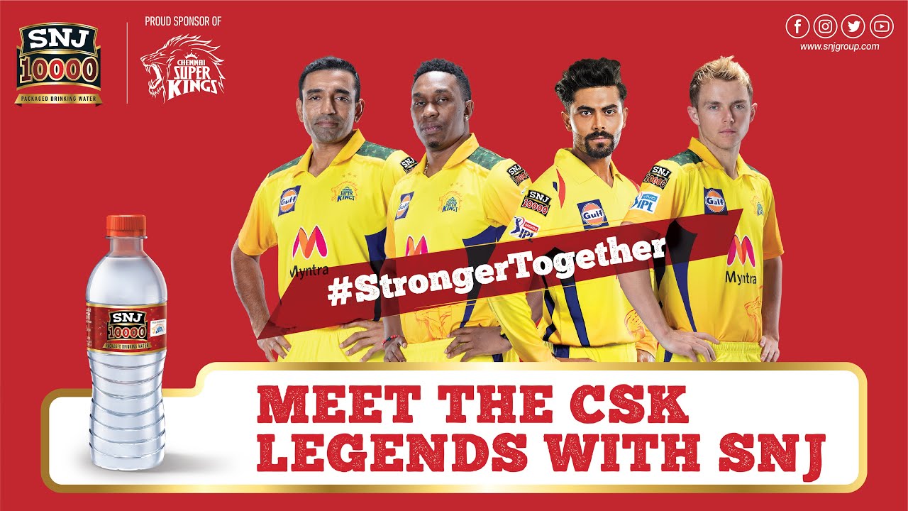 Meet the CSK legends with SNJ - YouTube
