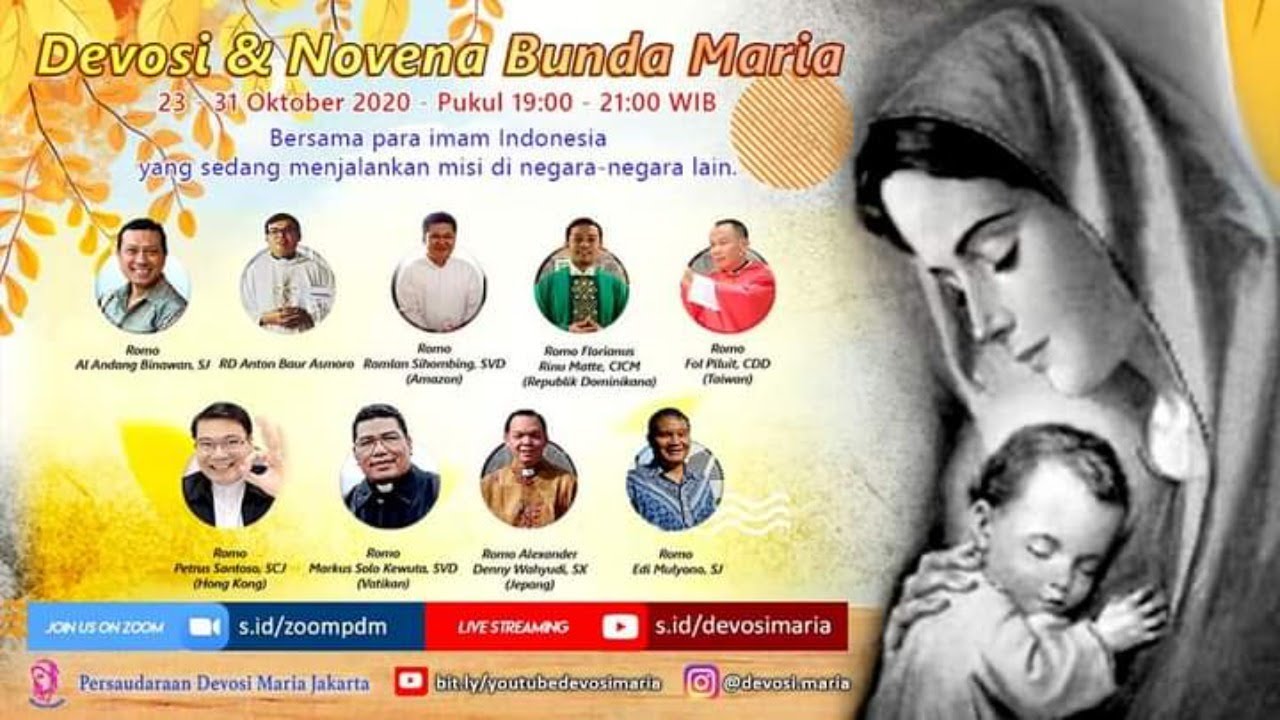 DEVOSI & NOVENA BUNDA MARIA HARI PERTAMA - YouTube