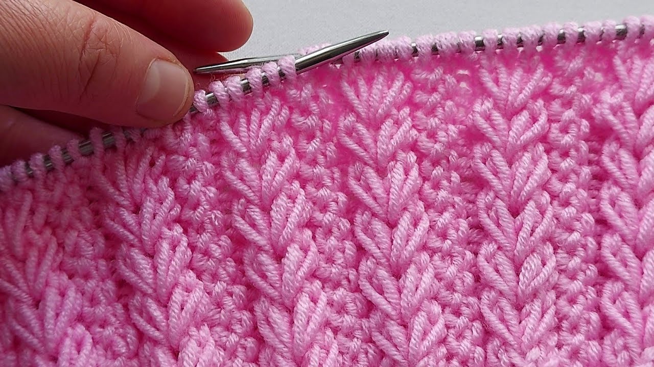 Easy And Beautiful knitting pattern - YouTube