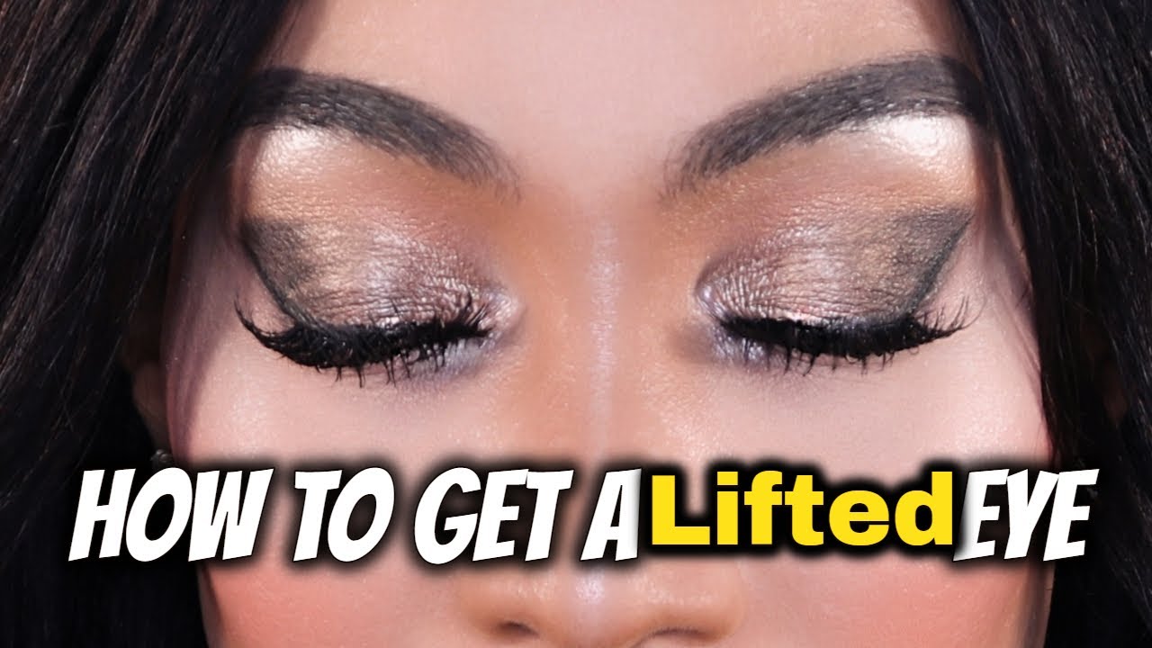 How To Get A Lifted Eye With Make-up (Foxy Eyes) #trendingmakeup # ...