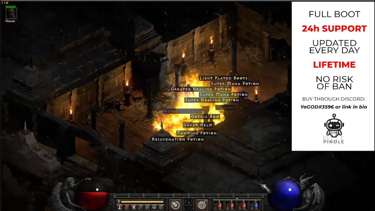 Diablo 2 Resurrected Pindle bot D2R - YouTube