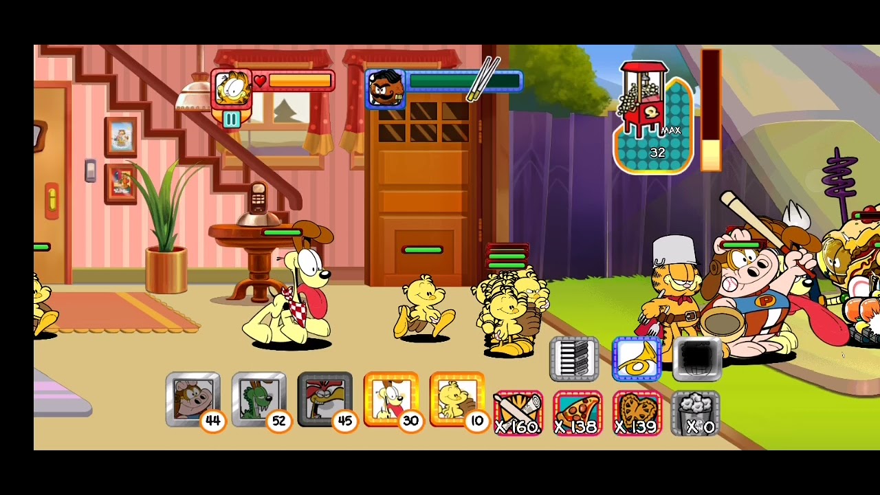 garfield defense stage 60 - YouTube