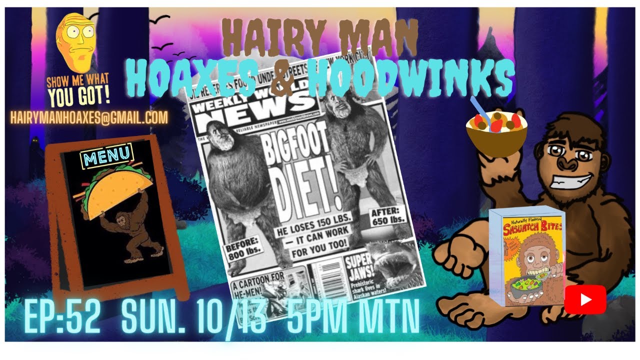 Ep: 52 Bigfoot Diet, Giants of the forest. - YouTube