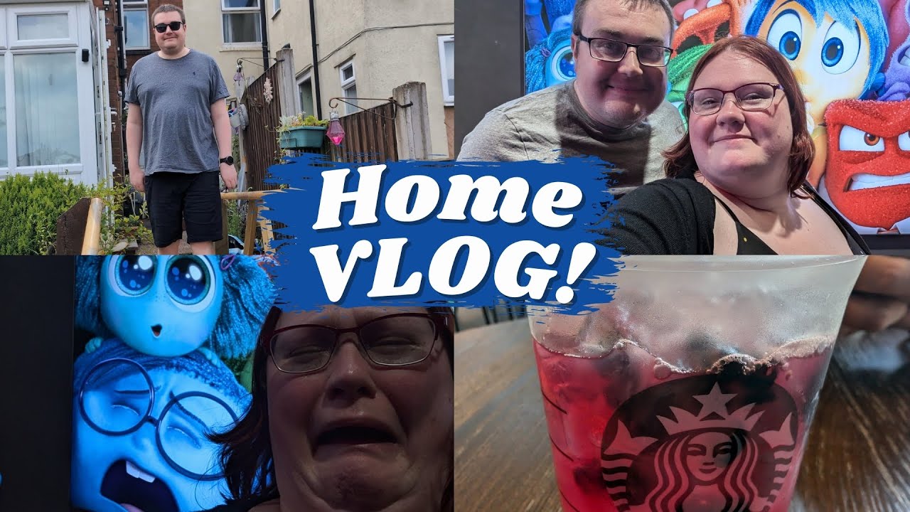 HOME VLOG! 🏡 double DIY days and watching Inside Out 2 at the cinema ...