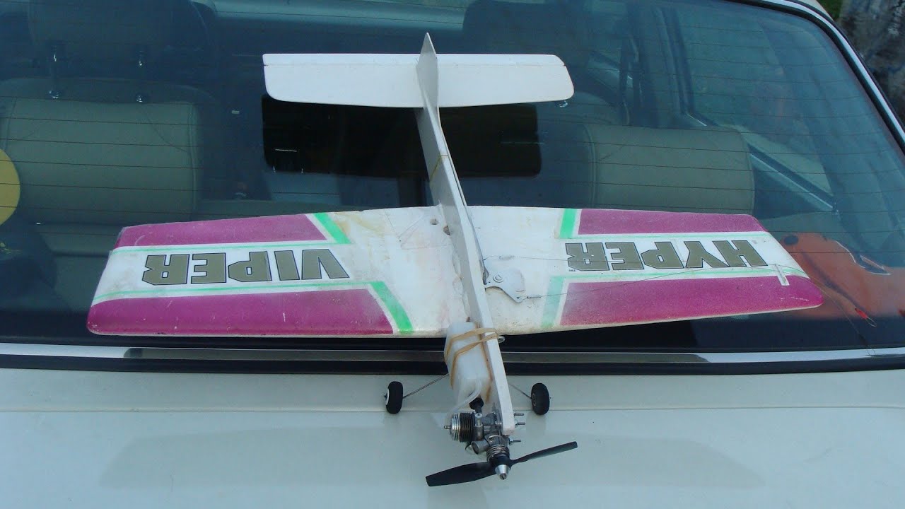 Cox Hyper Viper Control Line ARF .049 - YouTube