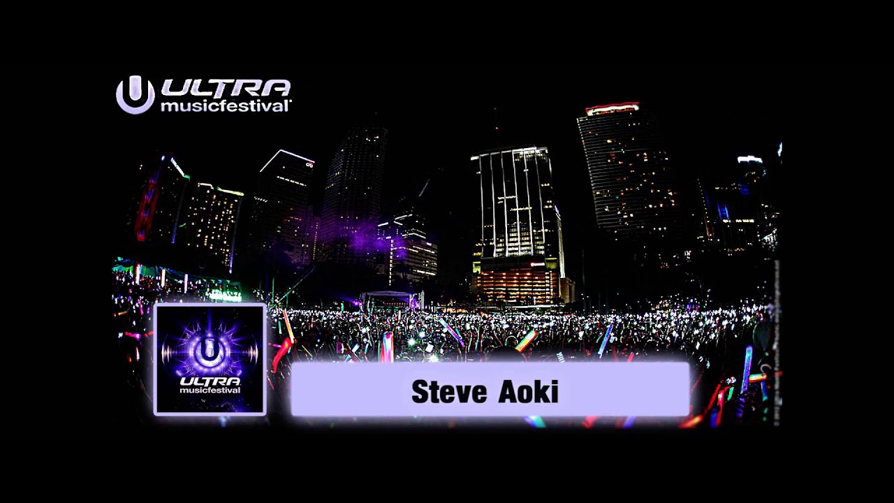 Steve Aoki Live At Ultra Music Miami 2013 [FULL SET & HD] - YouTube