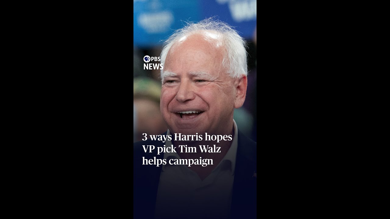 3 ways Harris hopes VP pick Tim Walz helps campaign - YouTube