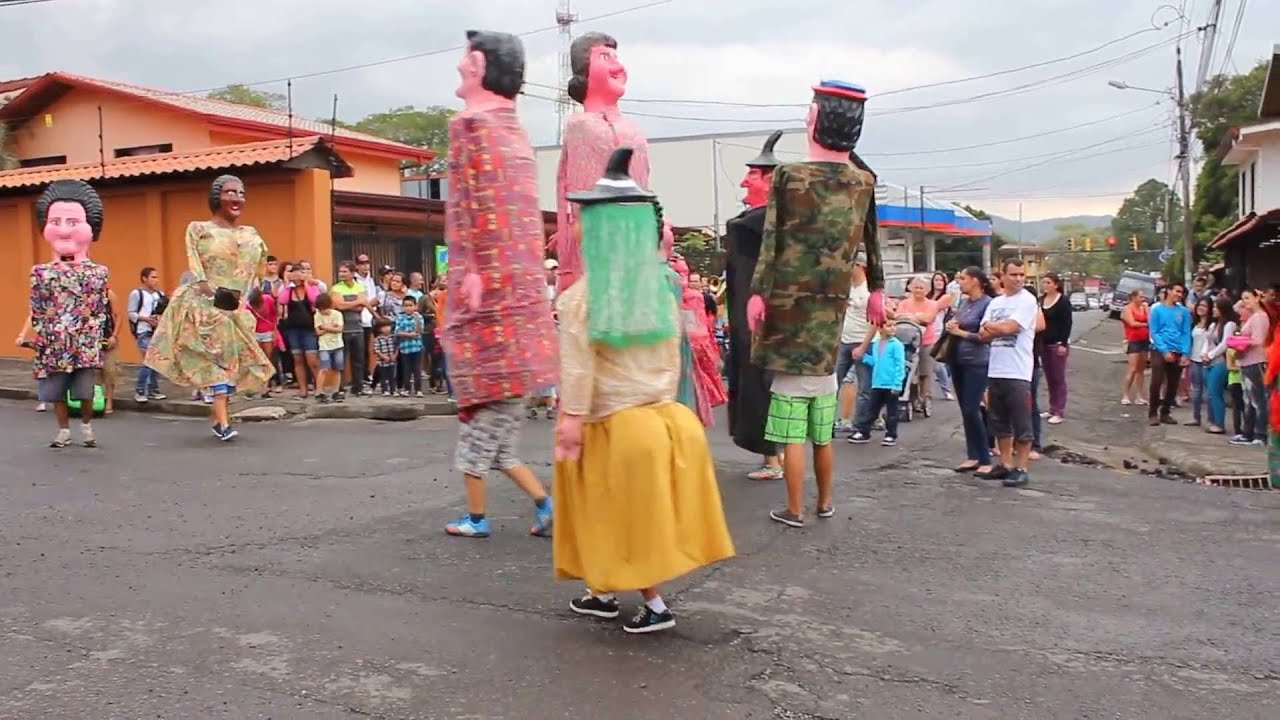 Cimarrona y Mascaradas Villa Colón Abril 2015 - YouTube