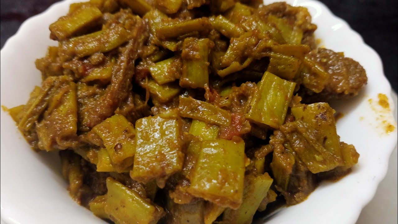 Matki palli recipe, cluster bean recipe, gawar palli recipe - YouTube