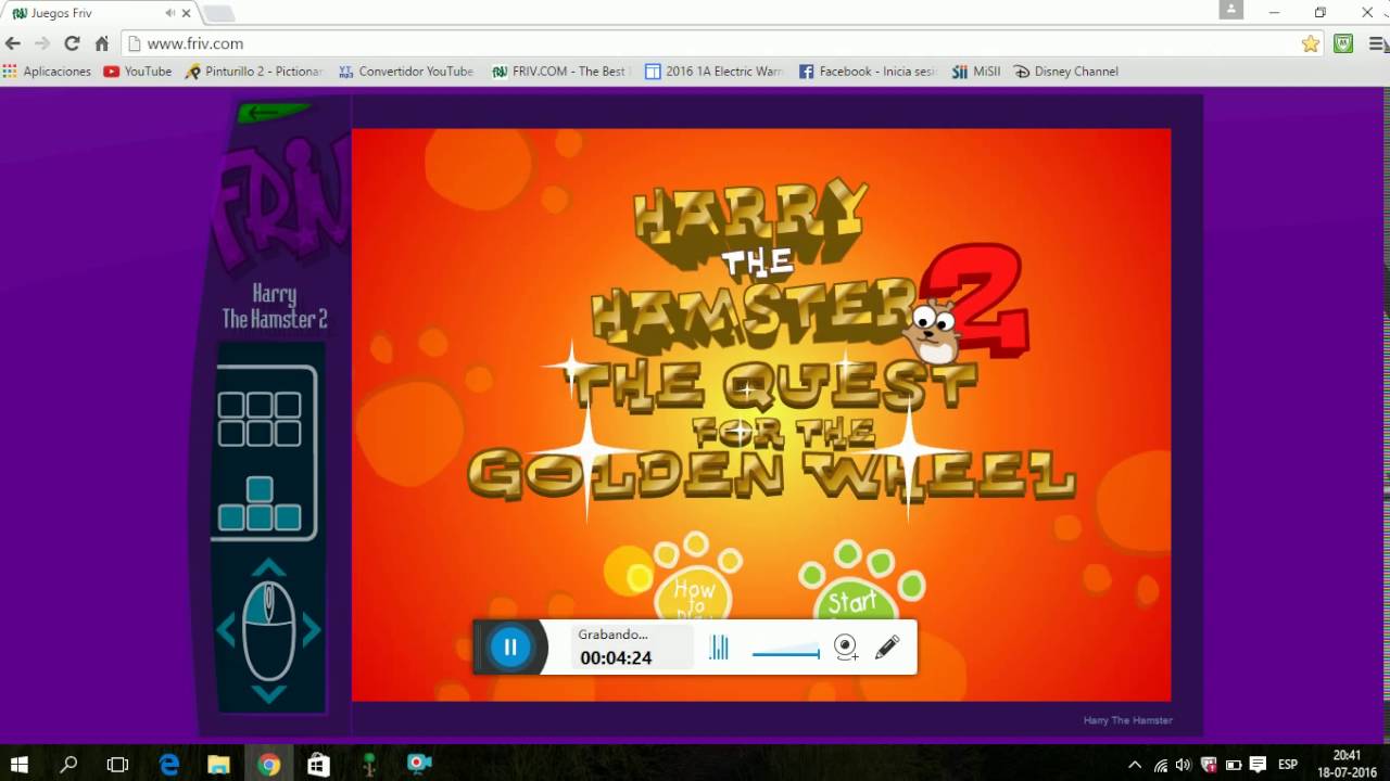 harry the hamster 2 - YouTube