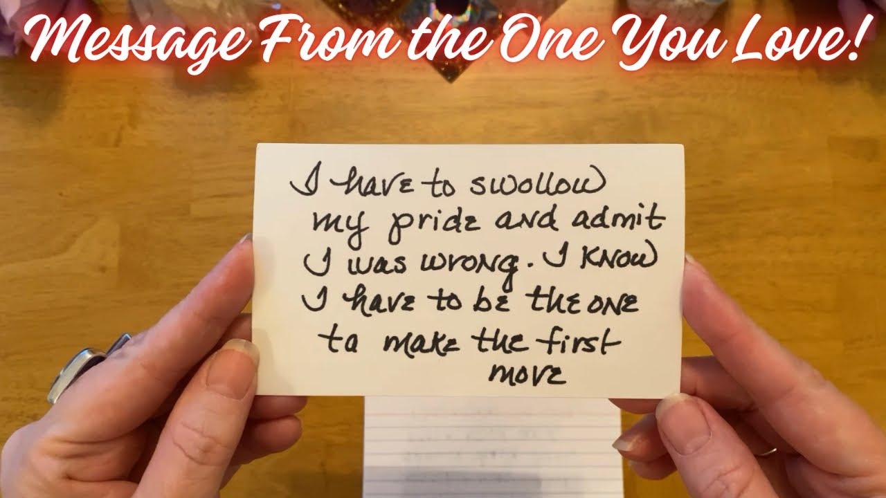 I Know I Have 2 Be the One To Make the First Move! 💖 [Channeled Love ...