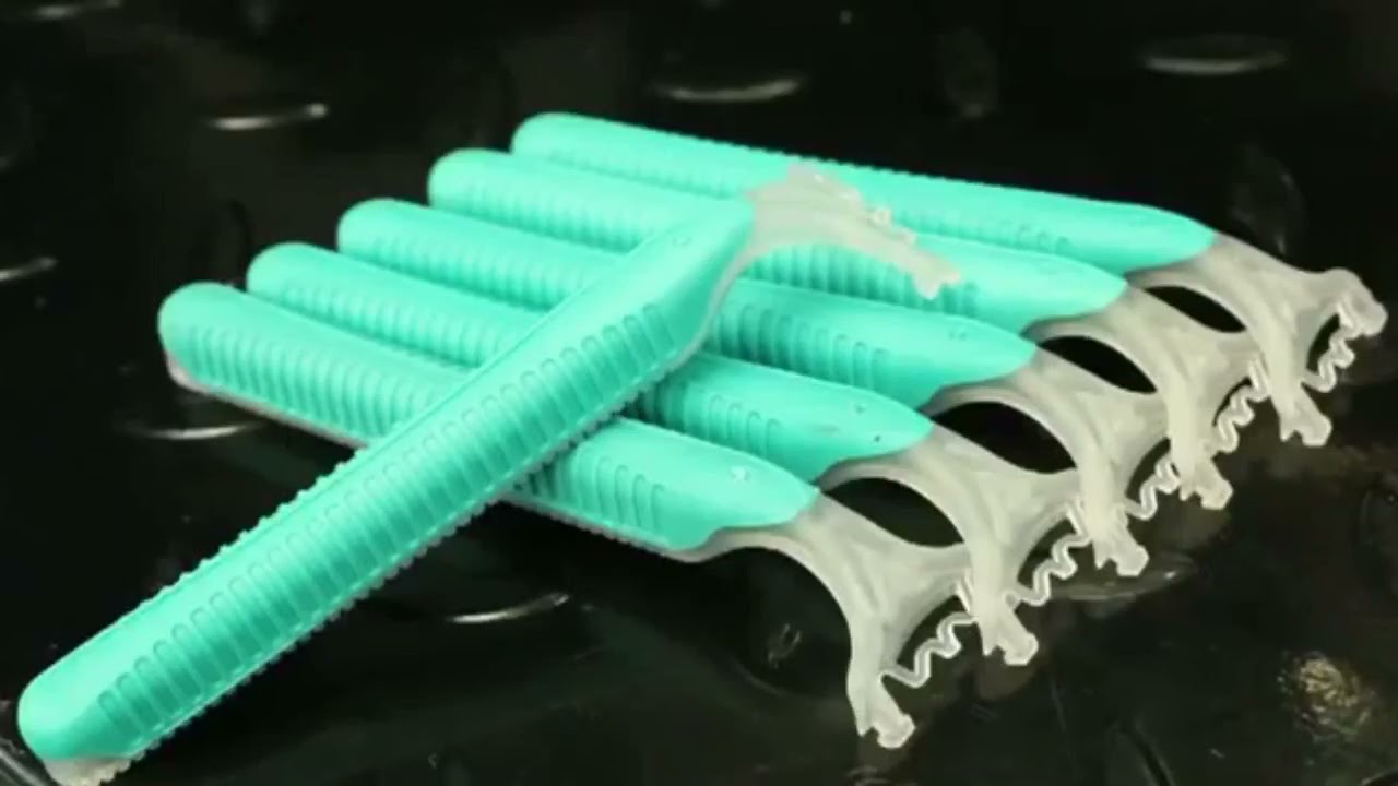 How to achieve dual-color injection molding - YouTube