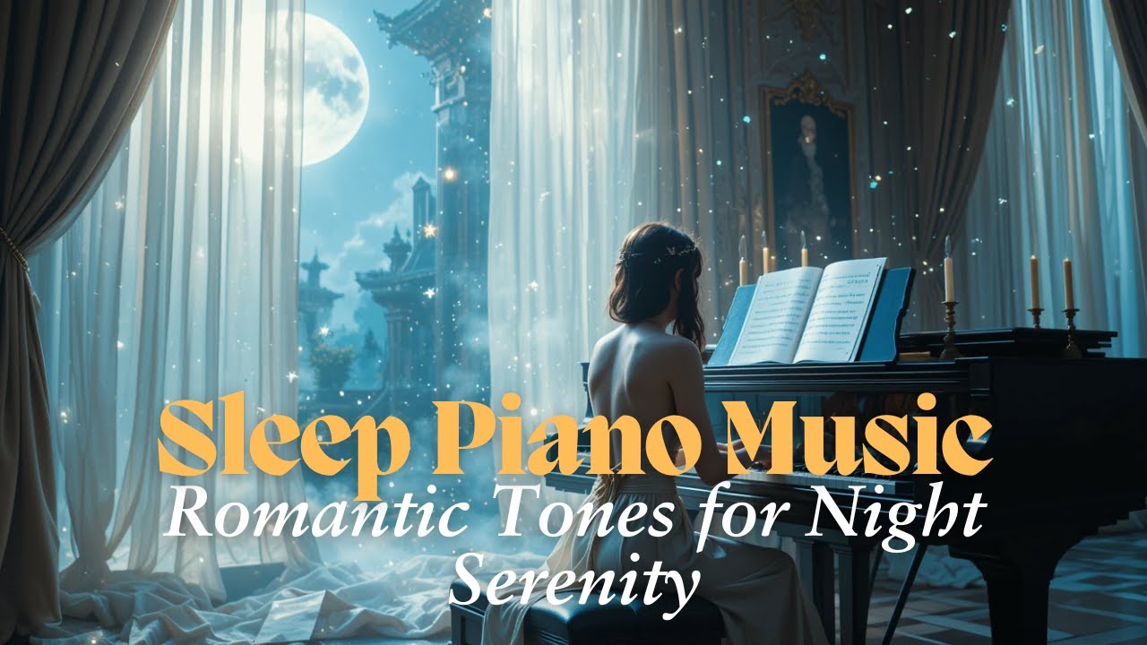 Sleep Piano Music 🌙 Romantic Tones for Night Serenity - YouTube