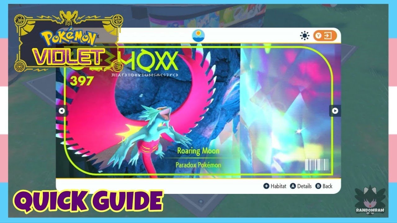 Where To Catch *Paradox Salamence* Roaring Moon In Pokemon Scarlet ...