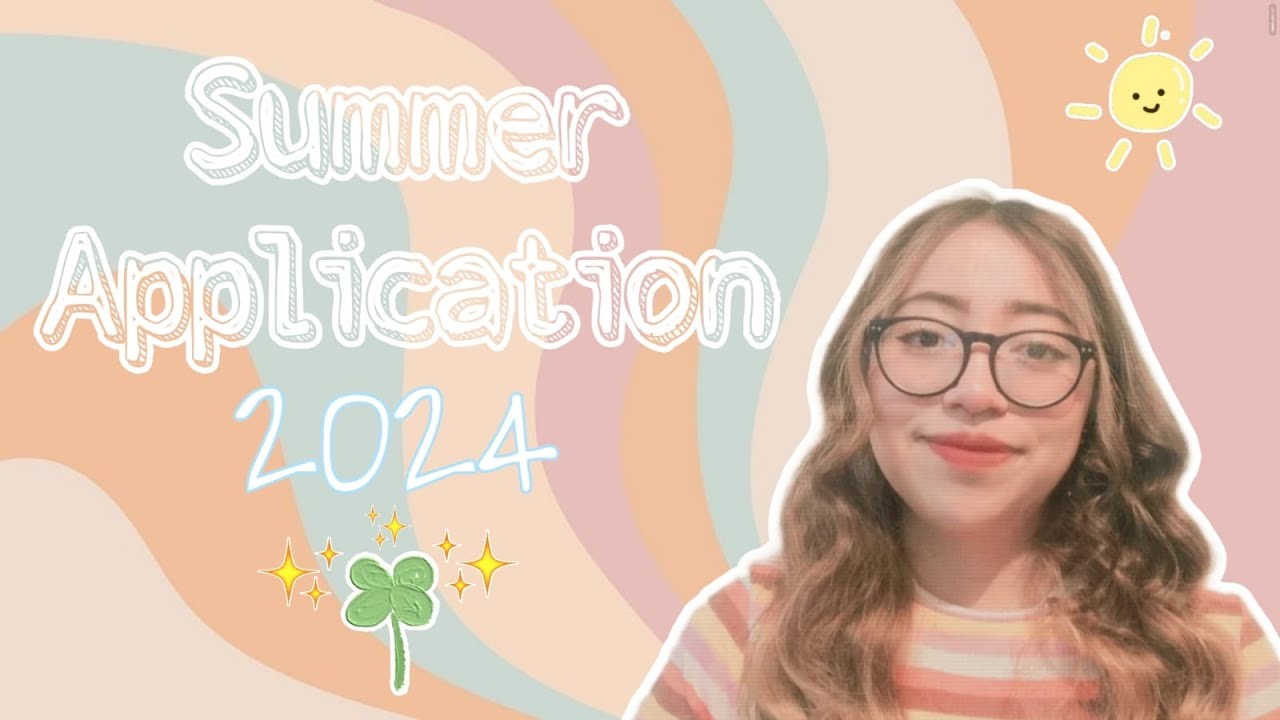 Summer camp application video 2024 - YouTube