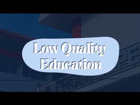 LOW QUALITY EDUCATION [KEL.3 DASAR DASAR KEPENDIDIKAN] - YouTube