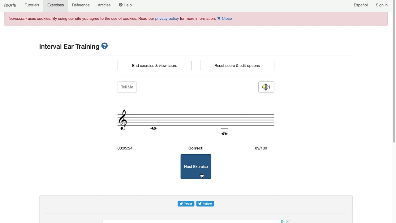 Teoria Interval Ear Training - YouTube