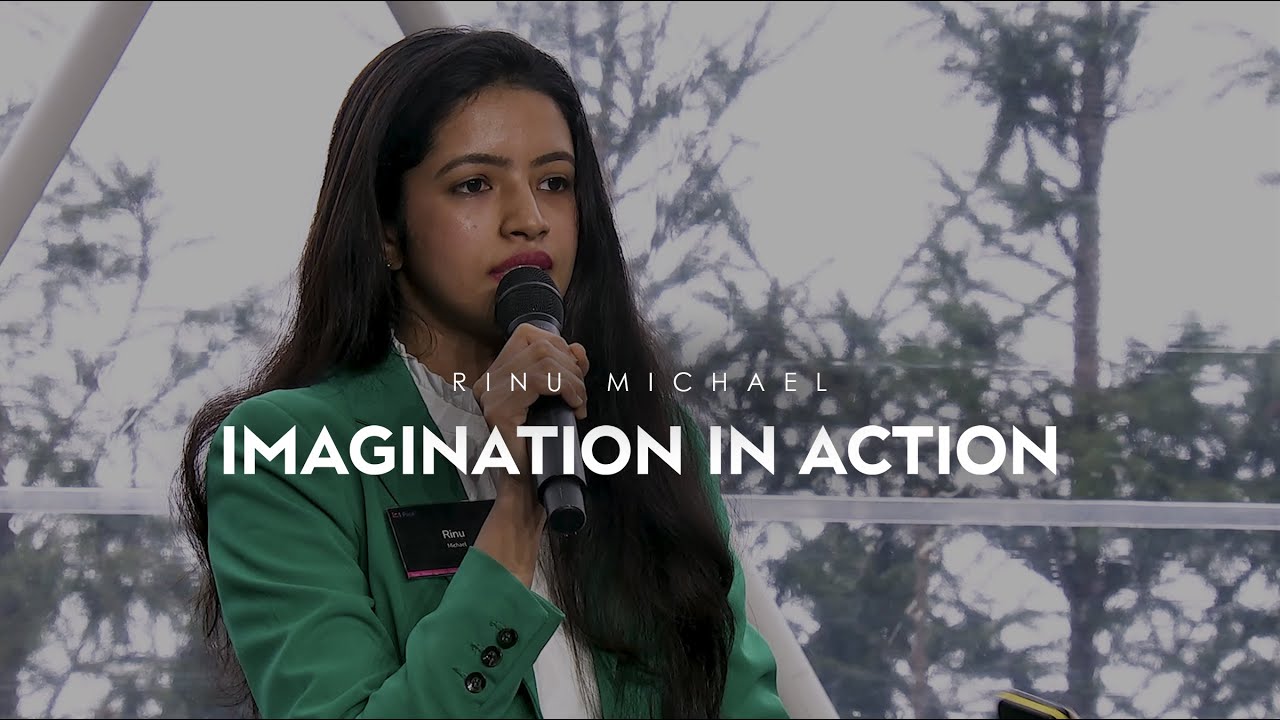 Rinu Michael | Imagination In Action | Davos 2024 - YouTube