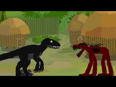BLAKE RAPTOR VS SCP 939 | DRAWING CARTOONS 2