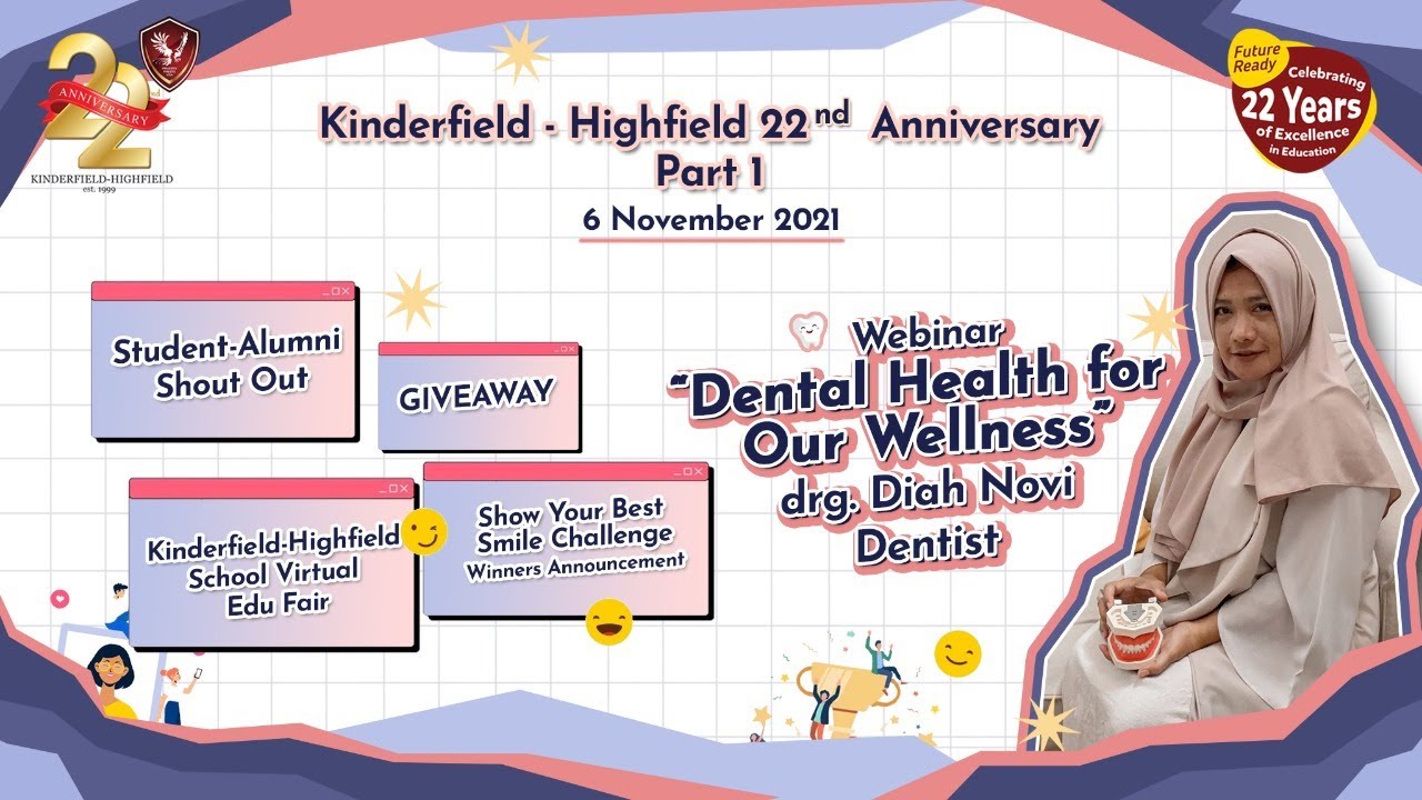 [22nd Anniversary 2021 - Part 1] "Dental Health for Our Wellness" with ...