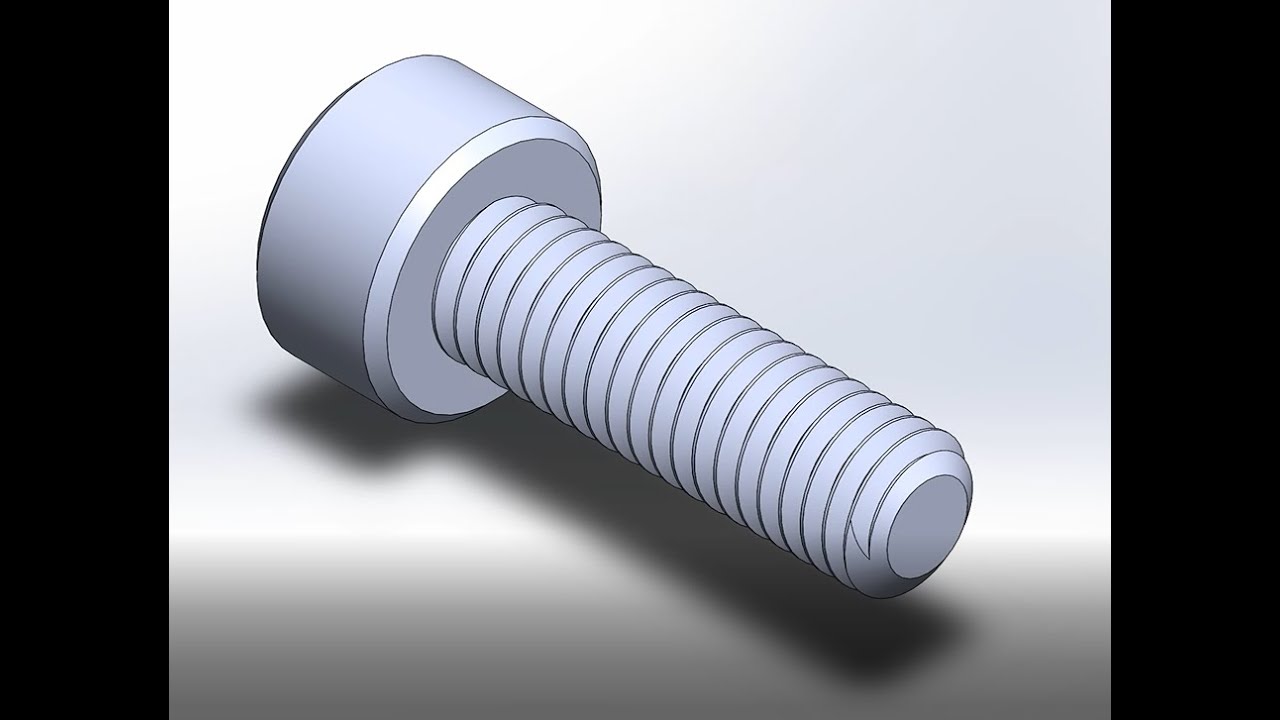 M3 x 0.5 mm Thread Socket Head Cap Screw. - YouTube