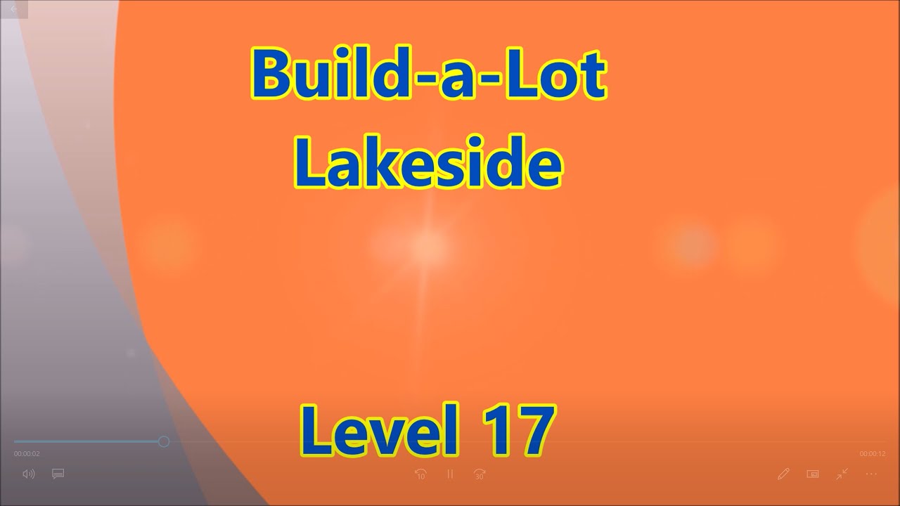 Build-a-Lot Level 17 - YouTube