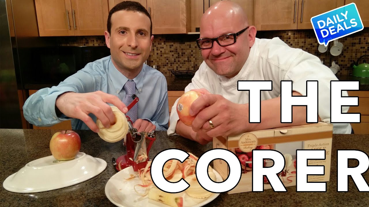 $20 Kitchen Tool Makes Apple Easy The Deal Guy - YouTube