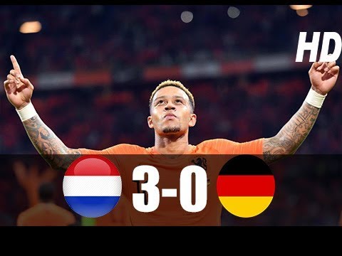 Hollanda vs Almanya 3-0 Maç Özeti - 13/10/2018