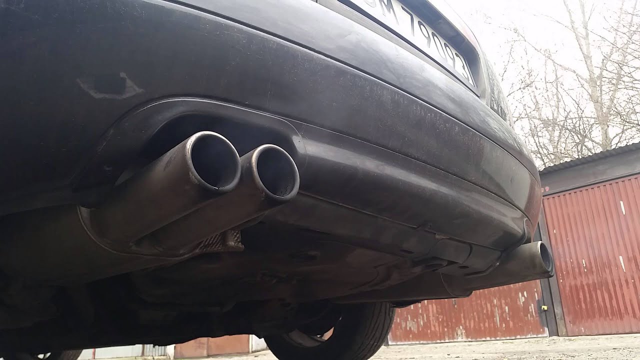 audi a6 c5 2.8 abt exhaust sound - YouTube