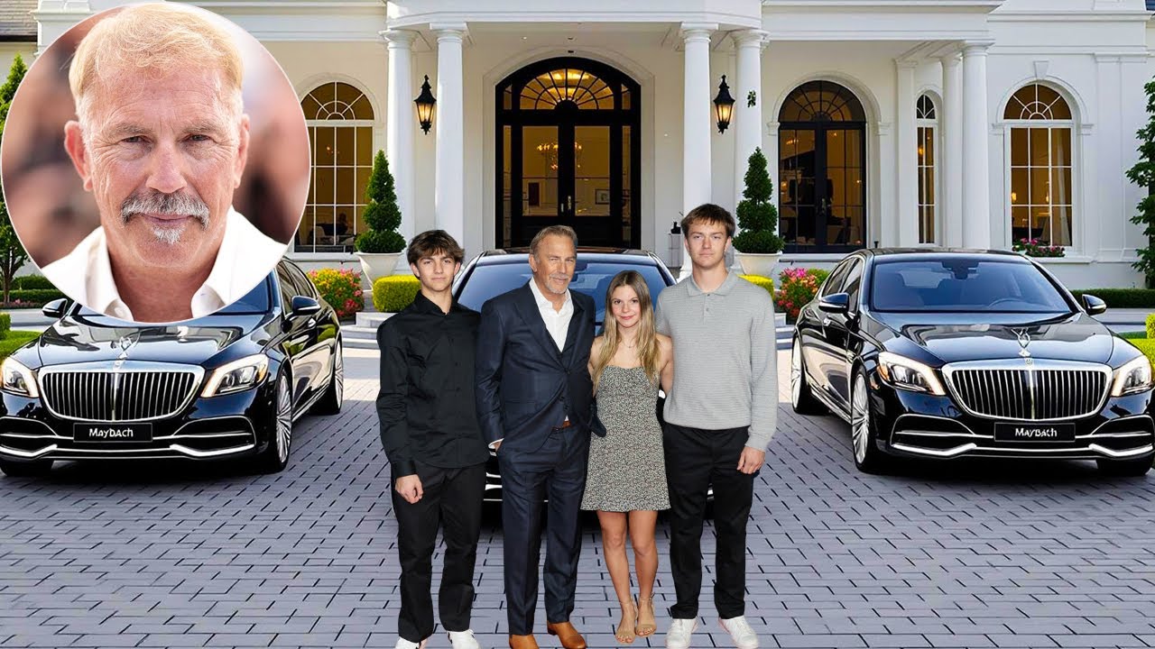 The Lavish Lifestyle of Kevin Costner 2025 ★ Mansion, 4 Children, Car ...