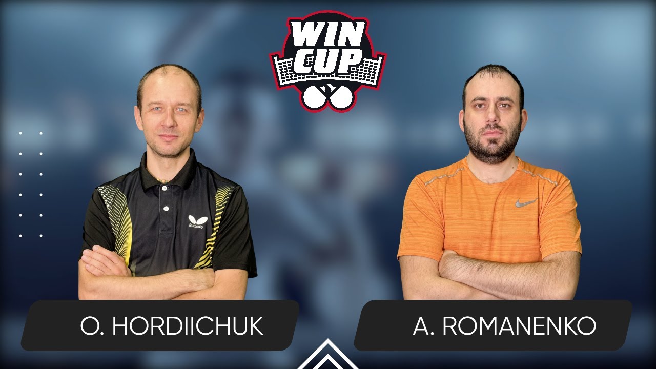 18:15 Oleksandr Hordiichuk - Andrii Romanenko 20.11.2024 WINCUP Master ...