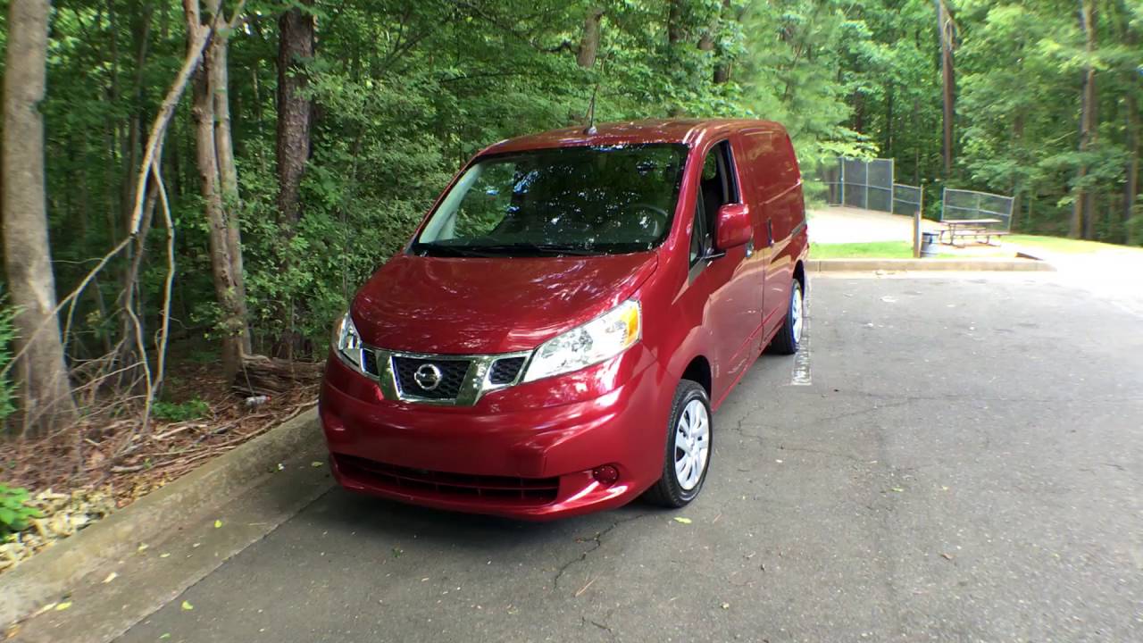 Best Detailed Walkaround 2016 Nissan NV200 Cargo Van SV - YouTube