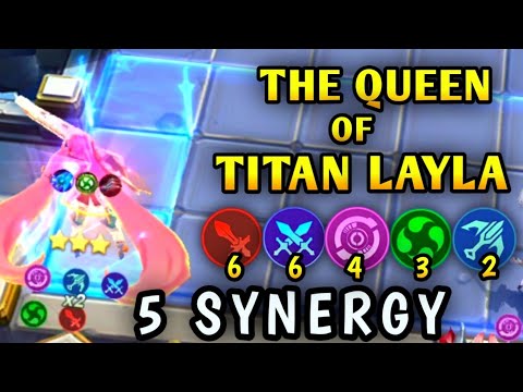 THE QUEEN OF TITAN LAYLA AKTIF 5 SYNERGI - YouTube