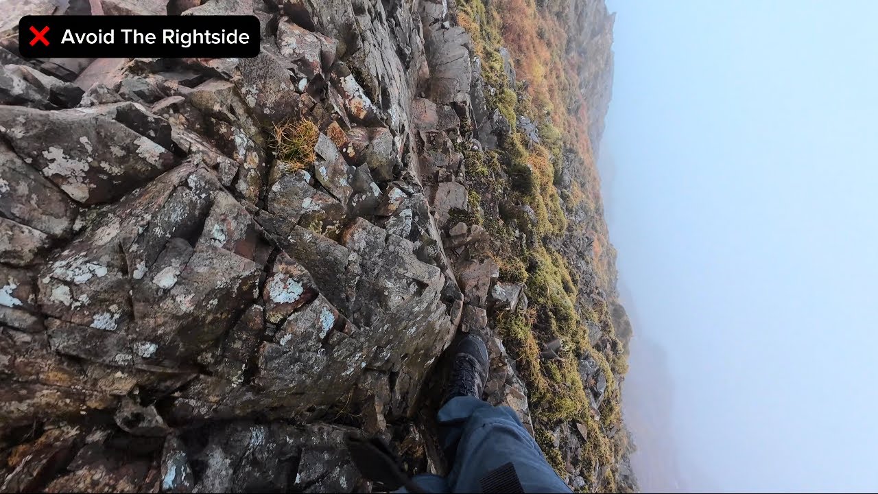 CRIB GOCH Adventure: Off-Path Ascent-Nighttime Escape | Route Info ...