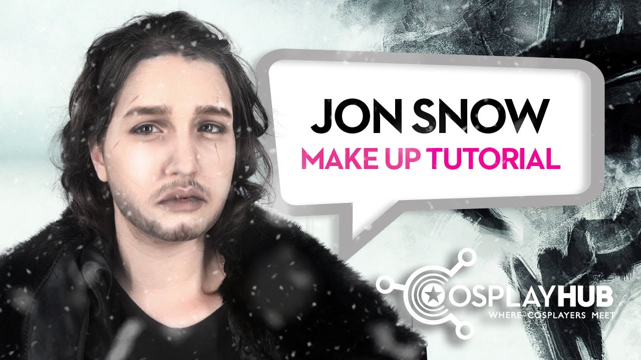 Jon Snow (Game of Thrones) Make Up Tutorial - YouTube