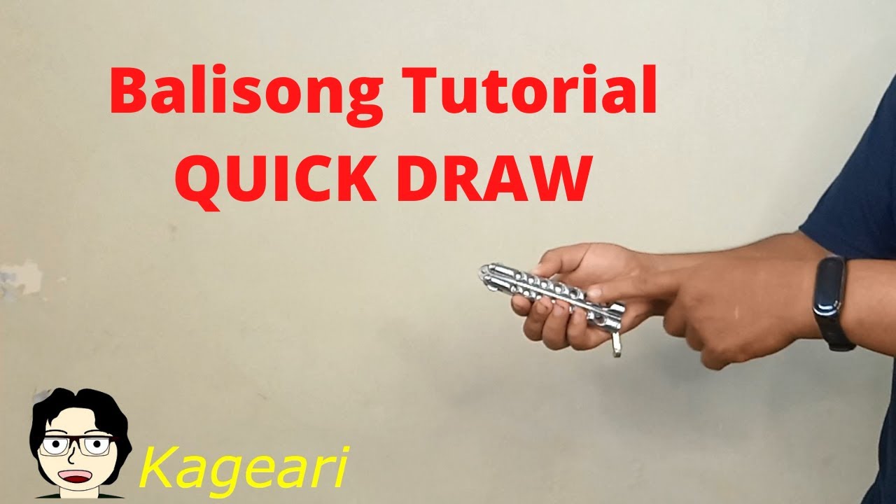 Quick Draw (Tutorial Balisong Indonesia) - YouTube