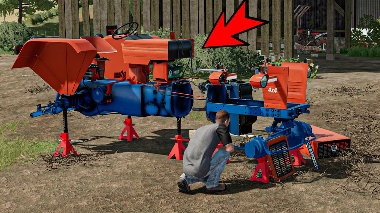 I found This Broken Tractor and try to Rebuild and Restart it | FS 22 ...