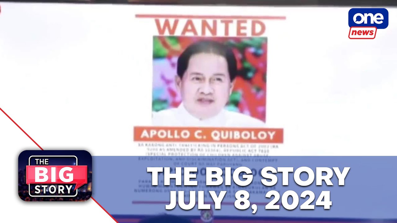 THE BIG STORY | P10-M reward offered for Pastor Apollo Quiboloy’s ...