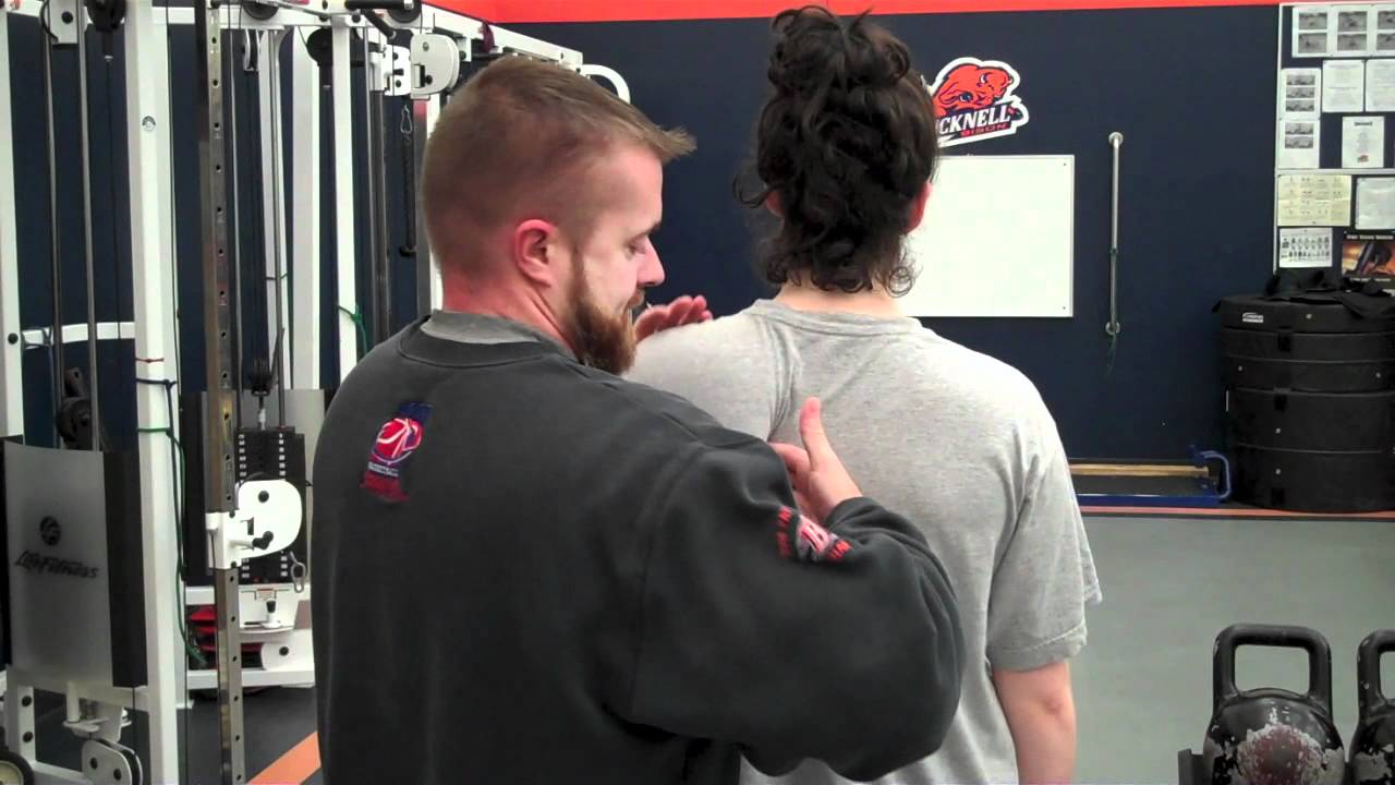 Manual Stretch To Increase Scapular Mobility - YouTube