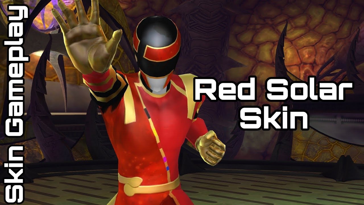 Andros, The Red Solar Ranger (Skin Gameplay) | Power Rangers Legacy ...