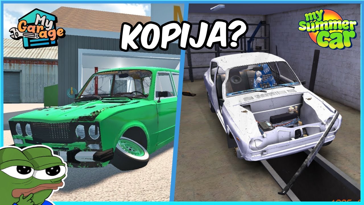 Šita My Summer Car Žaidimo Kopija yra Kažkas Tokio.. - YouTube
