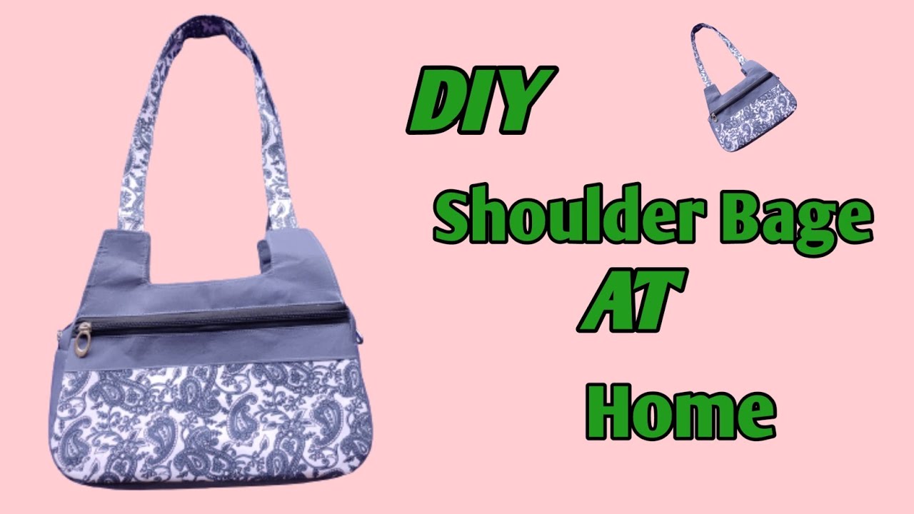 DIY Shoulder Bage At Home || Smol Shoulder Bage By Dm smart dizaine ...