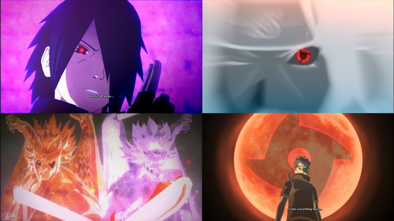 Semua Ulti Para Pengguna Sharingan di Game Naruto Storm 4 - YouTube