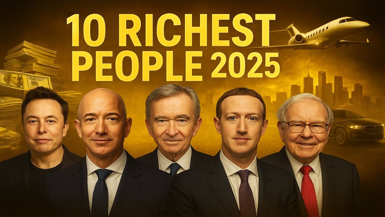 10 Richest People in the World in 2025 | Fresh Talk Network - YouTube
