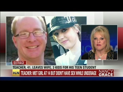 Teacher leaves family for teen student