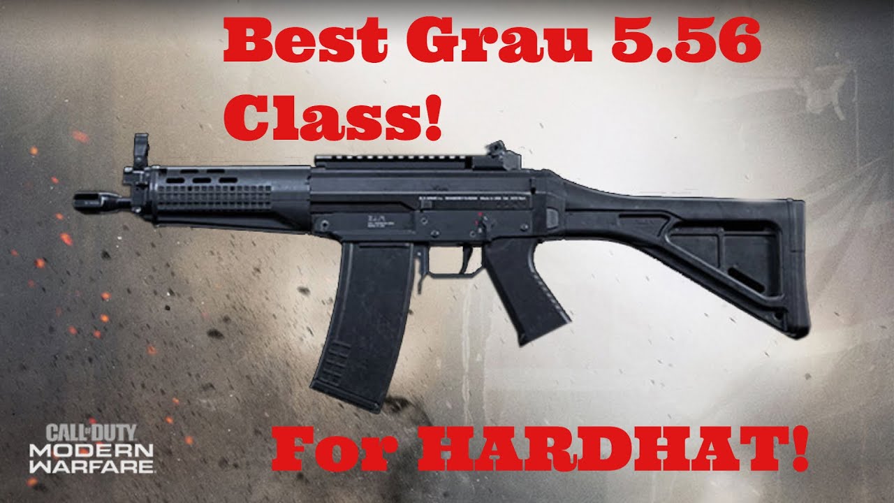 BEST GRAU CLASS Setup For Hardhat! IT One Shots! Modern Warfare - YouTube
