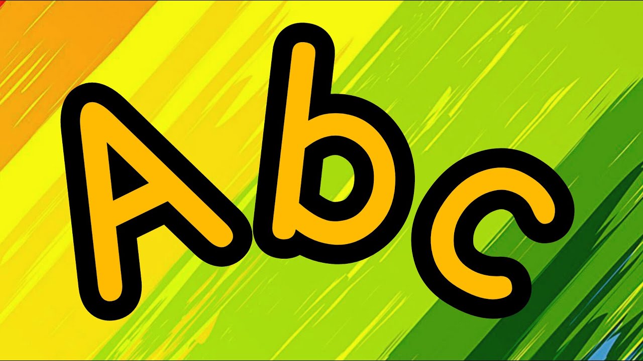 Abc song with Happy brain kids learning | Learn alphabet - YouTube