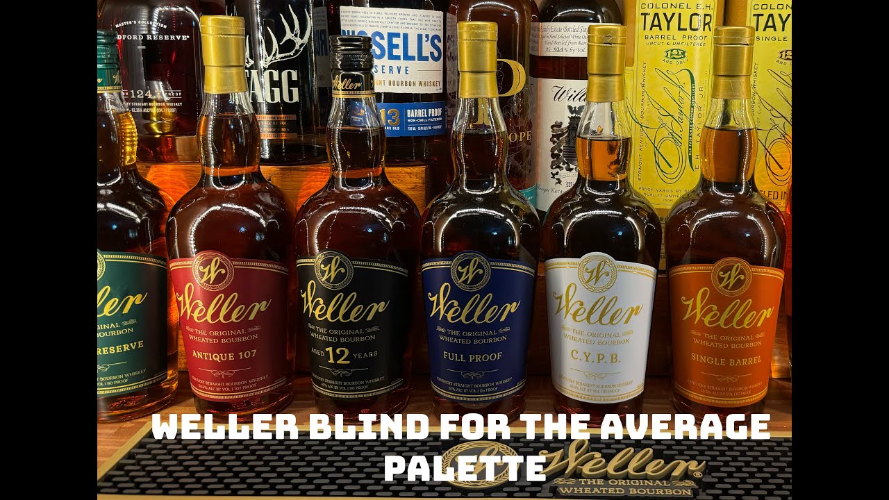 Weller Blind for the normal man. Weller Special Reserve, Weller 12 ...